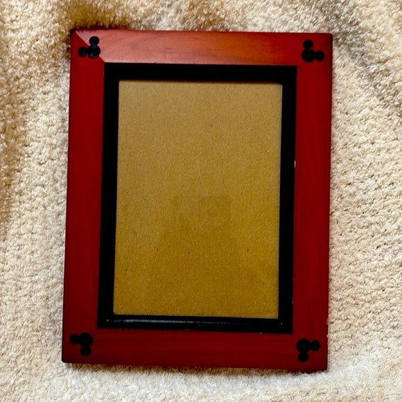 Disney | Accents | Vtg Walt Disney World Wood Frame | Poshmark